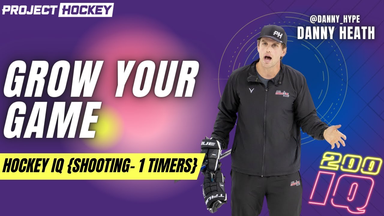 Shooting, Open up for 1 timer | Project Hockey - YouTube