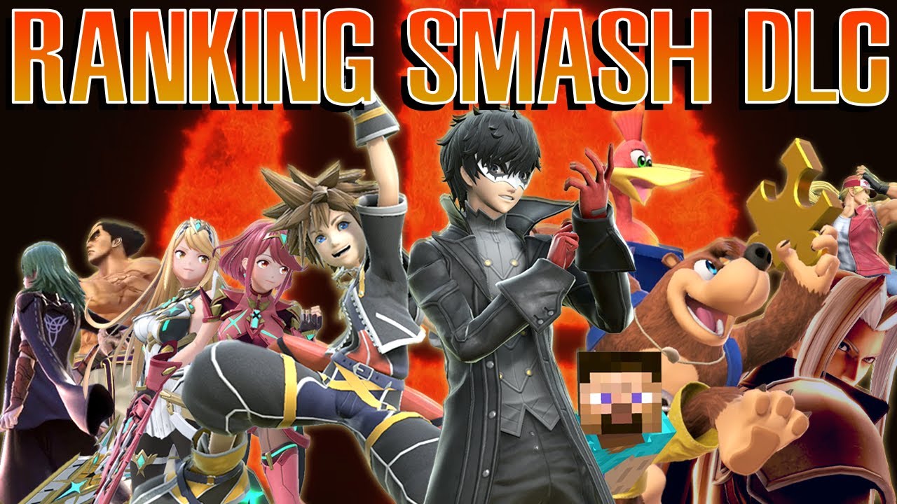 Ranking Smash's DLC Characters! (Fighter's Pass 1 & 2) | Super Smash ...