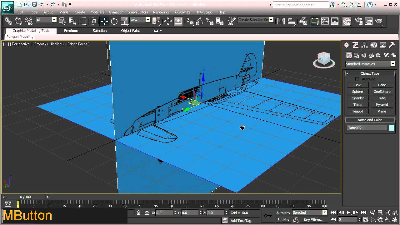 Setup reference images in 3dsMax 2011 - YouTube