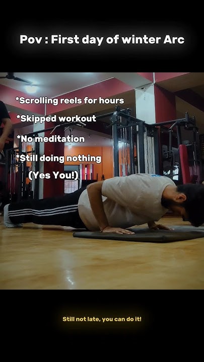 Pov: First day of winter Arc! #motivation #success #focus #personalgrowth #shortvideo #shorts ...
