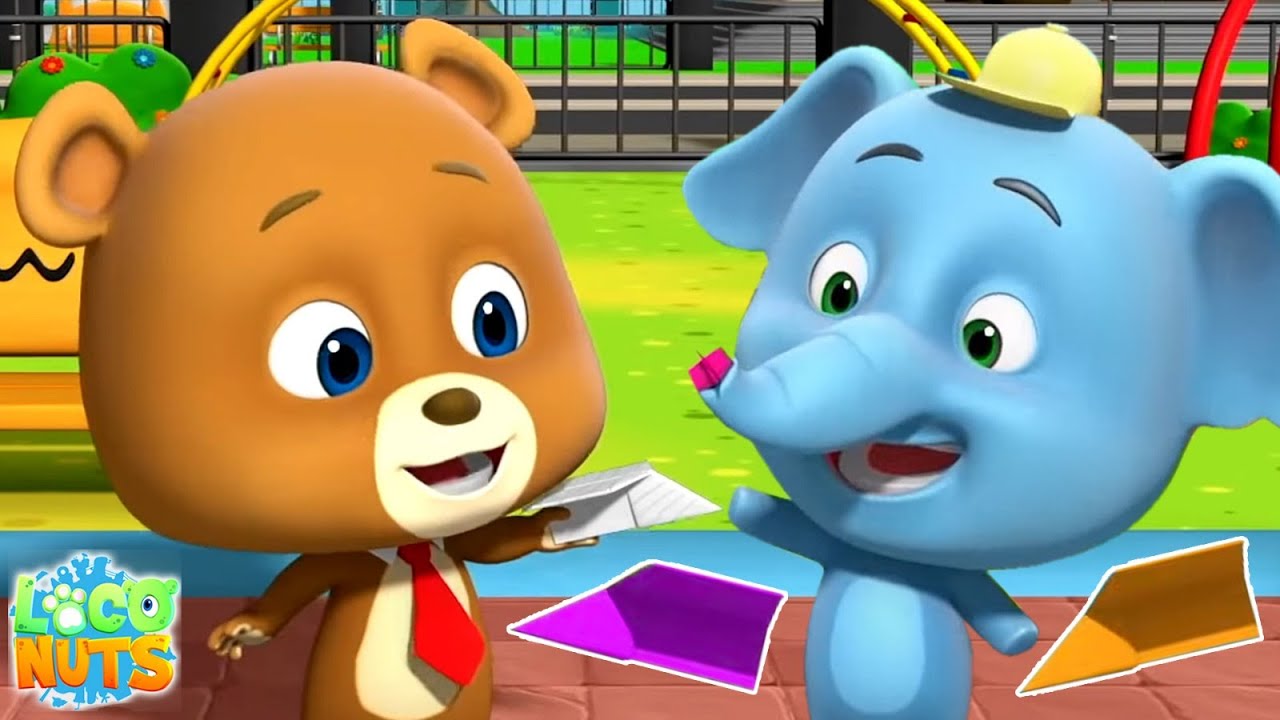 Loco Nuts - 종이 평면 도전 재미있는 만화 + 더 보기 생기 있는 3d 만화 에피소드 - YouTube