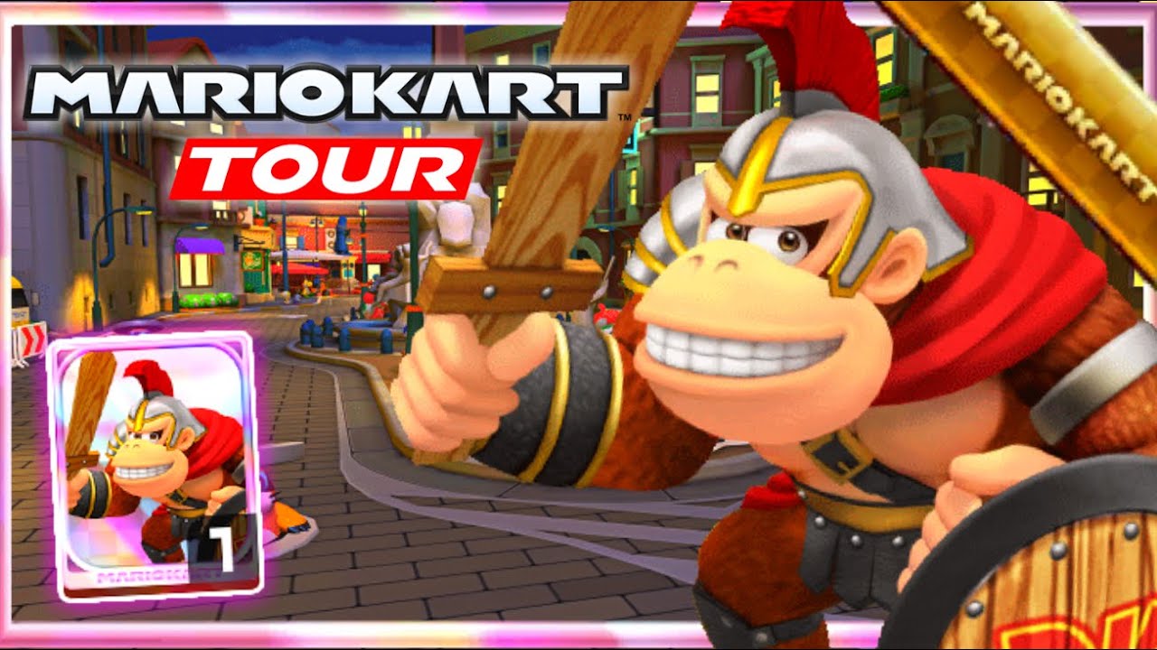 Gladiator Donkey Kong! (Mario Kart Tour) - YouTube
