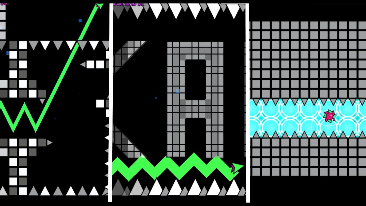 Geometry Dash - Runs on Old Death Corridor - YouTube
