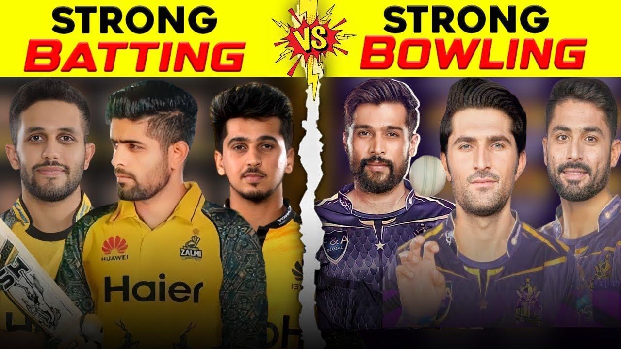 Comparison Strength and Weakness Between All PSL Team 2024 || HBL PSL ...