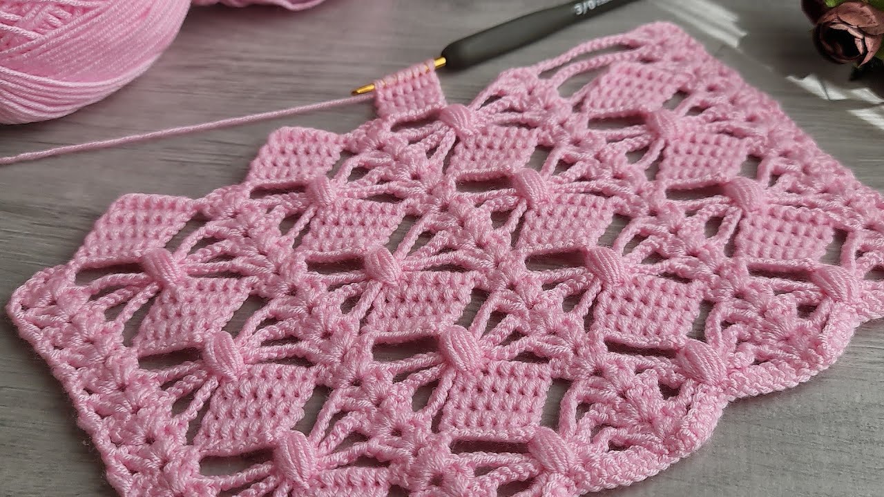 New perfect design crochet! Super easy 3D Crochet / How to make eye ...