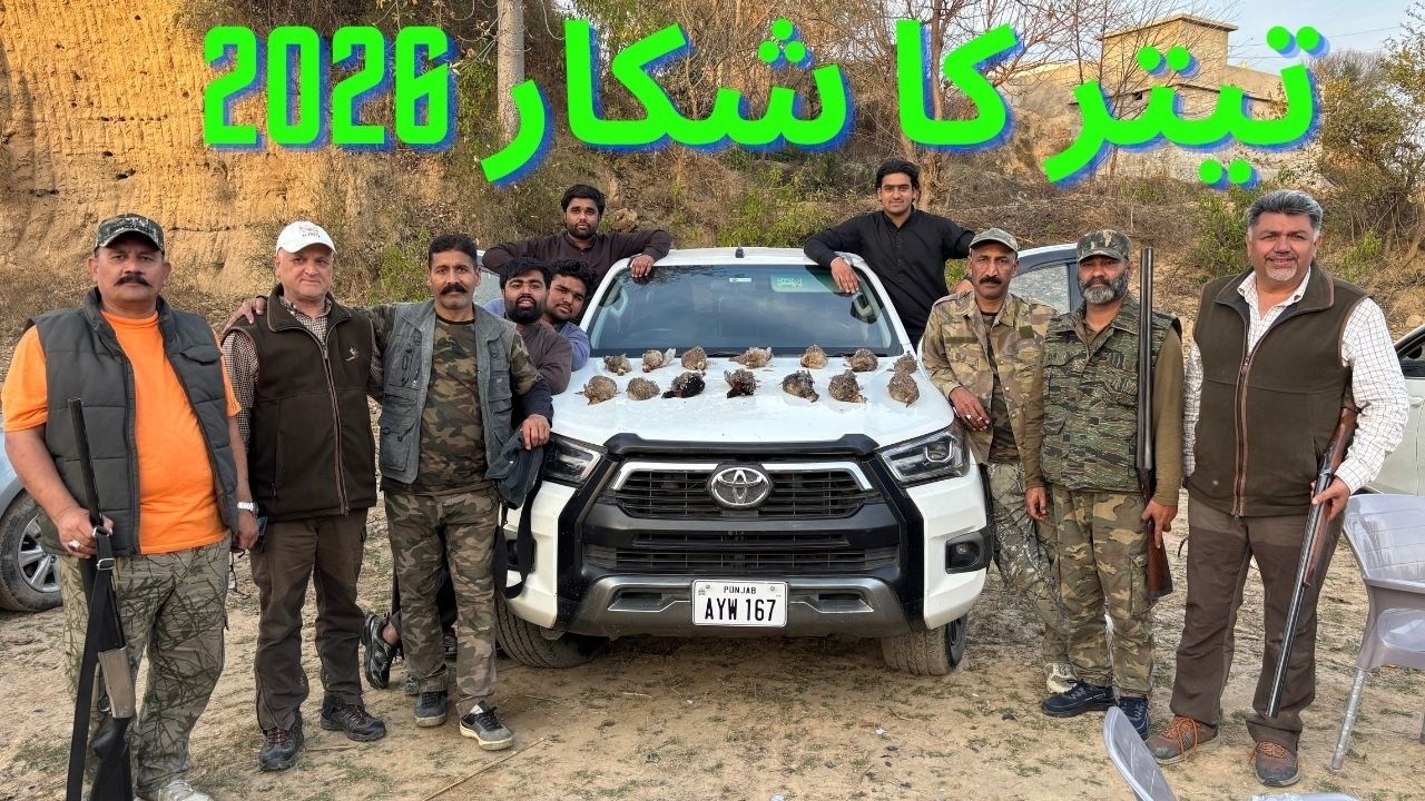 Partridge Teetar Hunting in Azad Kashmir Pakistan 2026 | تیتر کا شکار ...