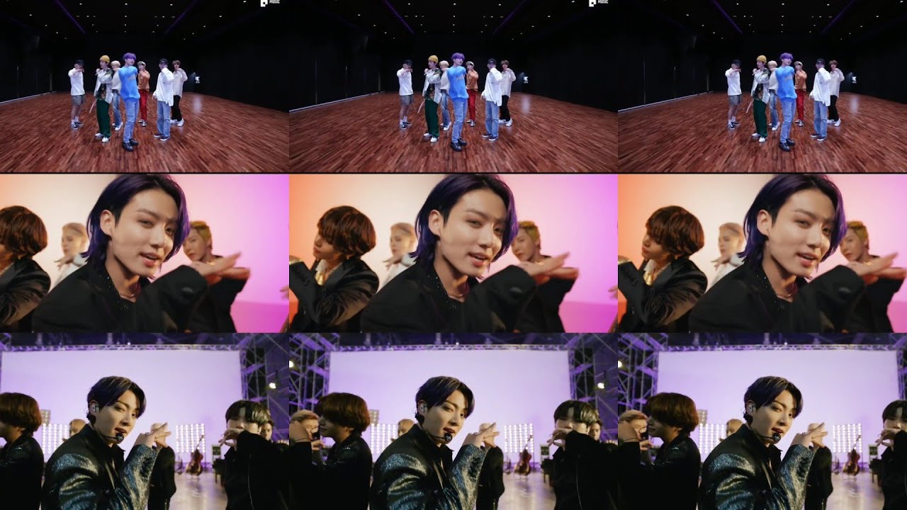 BTS Butter Live Performance and MV side by side (all performances,dance ...