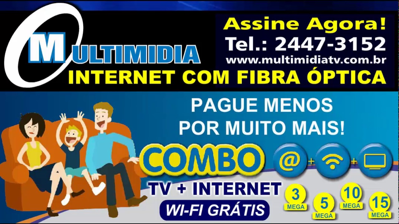 Multimídia TV a Cabo e Internet Rio das Pedras PORTALRP.COM - YouTube