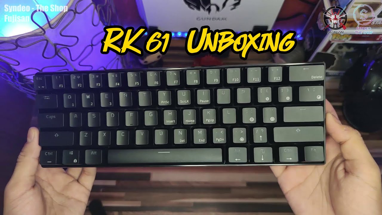 Royal Kludge RK 61 Unboxing and RGB Test - Fujisan Bangladesh - YouTube