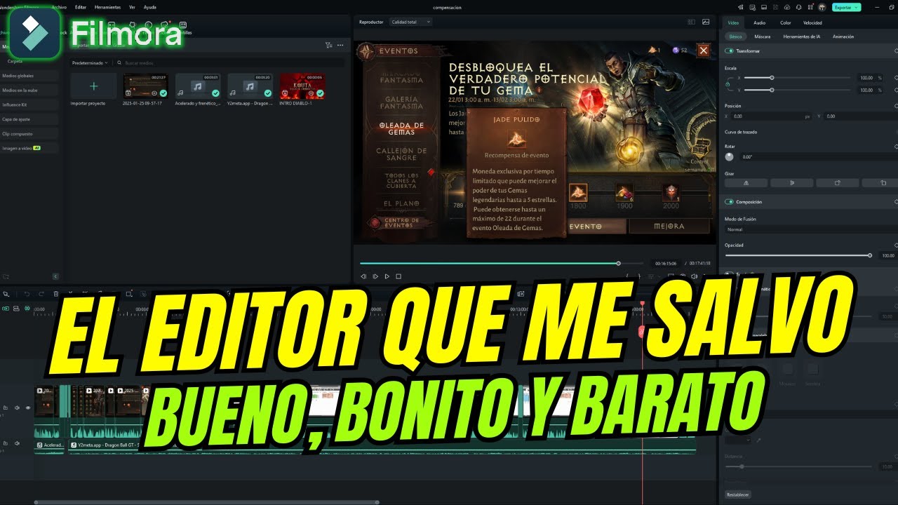 Filmora 14: Edición de video fácil y rápida para todos - YouTube