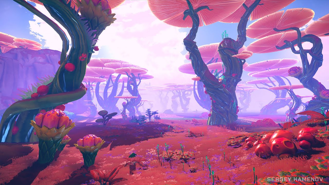 Twisty Forest Biome - Procedural 3D Environment Showcase - YouTube