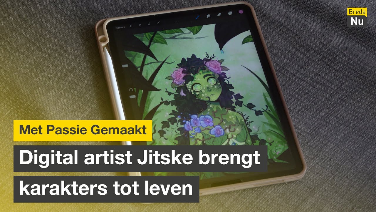 Jitske maakt digitale 'fan-art' van fictieve personages | Met Passie ...