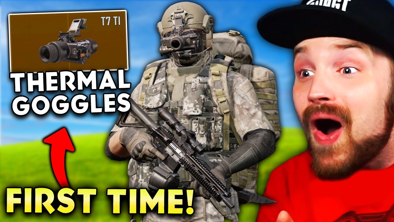 First Time Using T7 Thermal Goggles in Arena Breakout! - YouTube