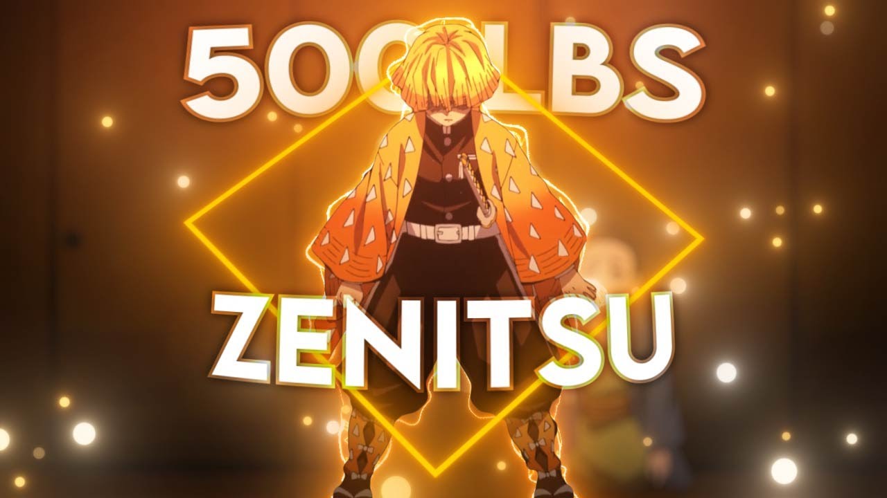 Zenitsu - 500lbs [Edit/AMV] - YouTube