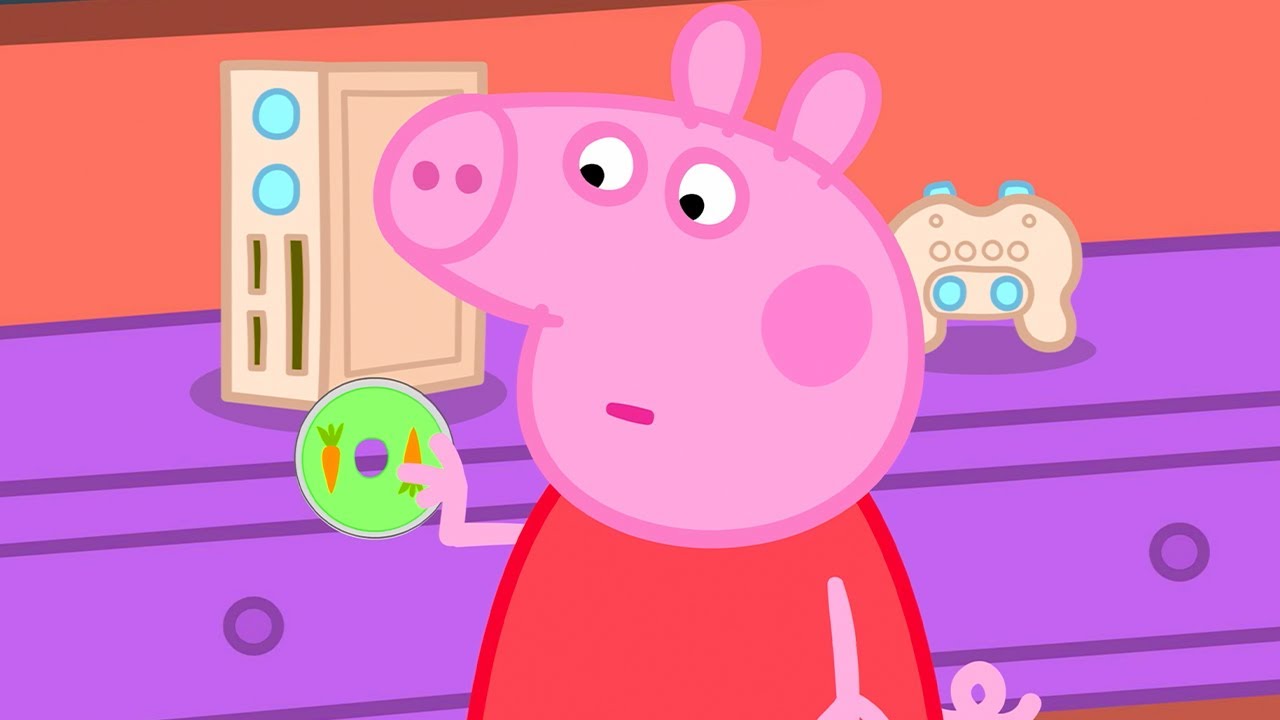 Video Games At Rebecca Rabbit's House 🎮 | Peppa Pig Tales Full Episodes ...