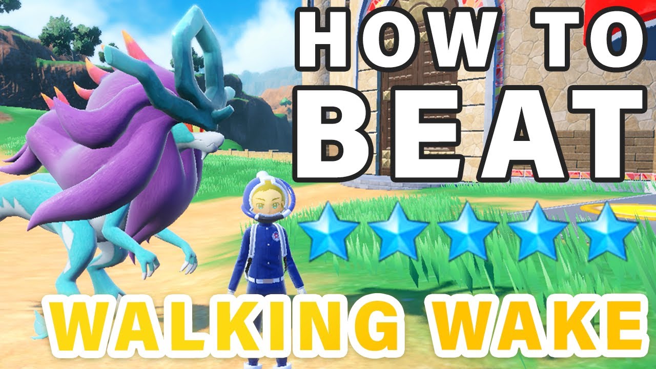 How to Beat Walking Wake Paradox Raid (Ends May 6th) Pokemon Scarlet ...