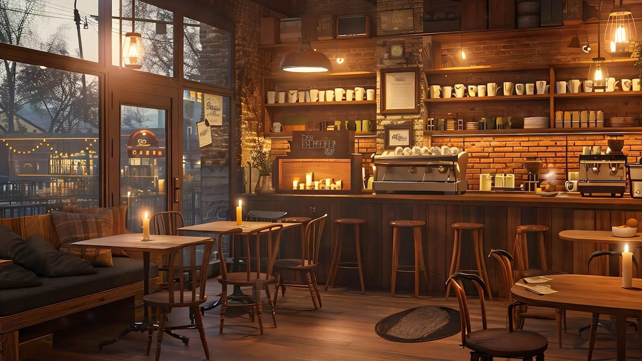 Mellow Coffee Jazz | Cafe ASMR, Relaxing Coffee Shop Atmosphere for ...