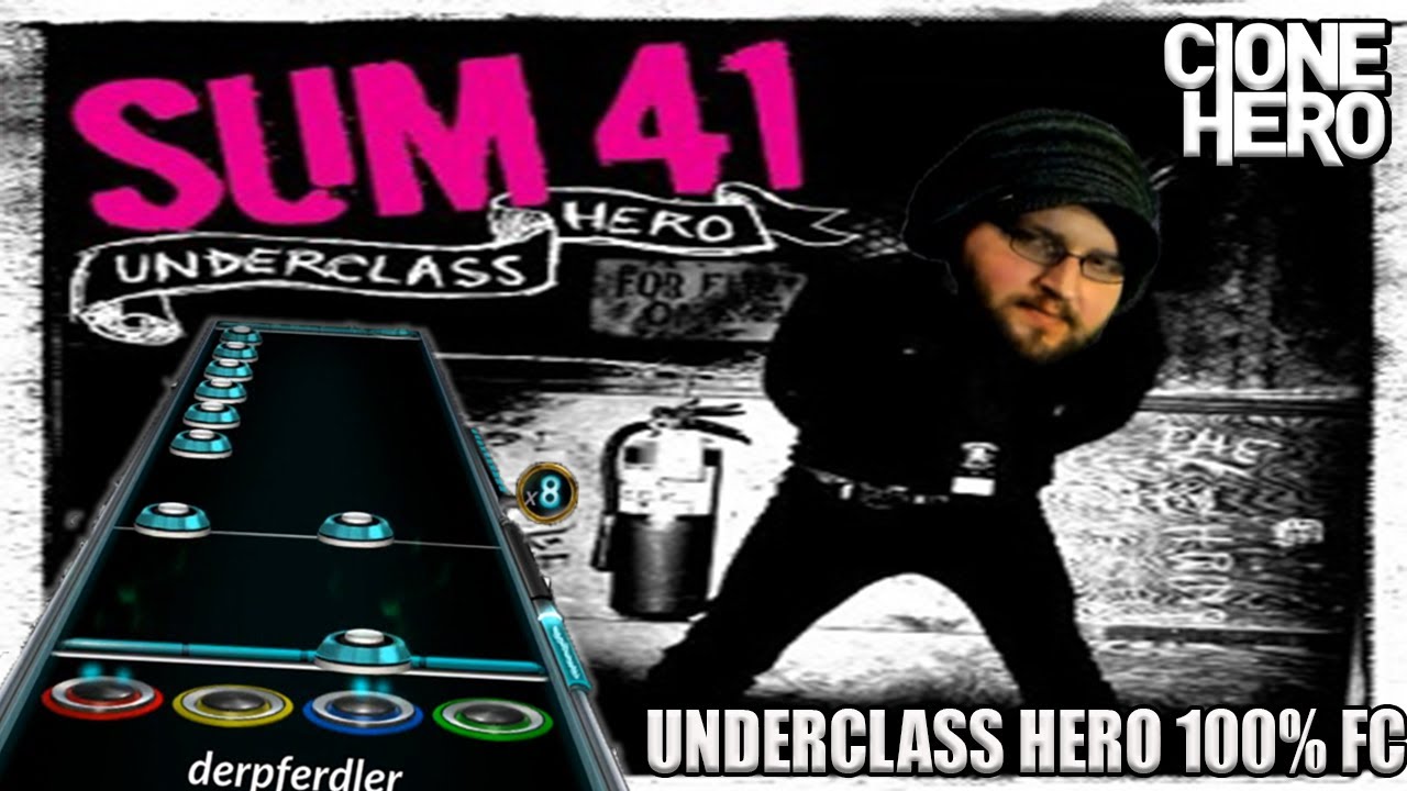 Sum 41 ~ Underclass Hero ~ Expert Drums ~ 100% FC ~ Clone Hero - YouTube