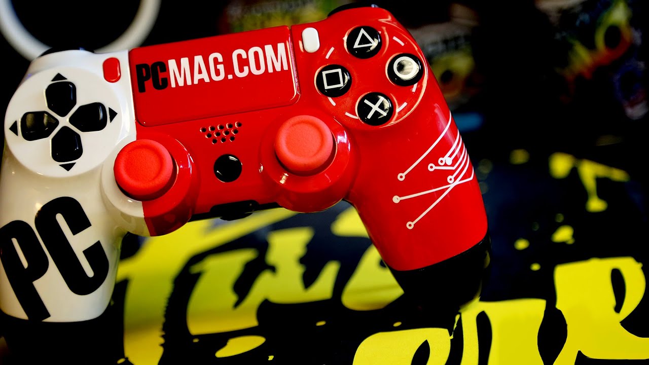 PCMAG.com Custom Controller | DualShock 4 Review | Controller Chaos ...