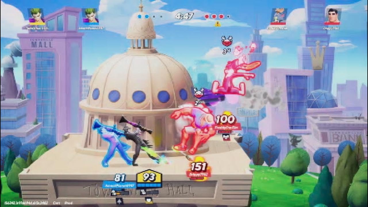 Multiversus. Double Joker Clutch. Epic Last Gasp Win vs Superman and Bugs Bunny - YouTube