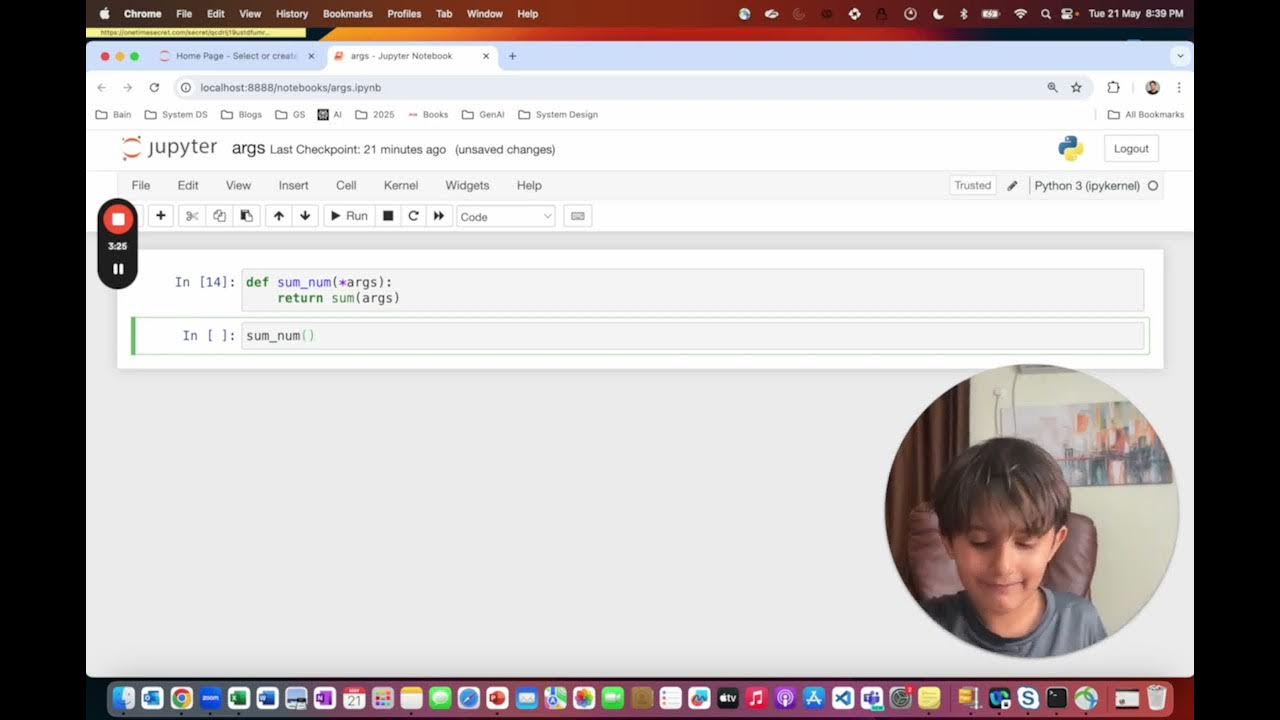 Day17 - Arguments in Python - YouTube