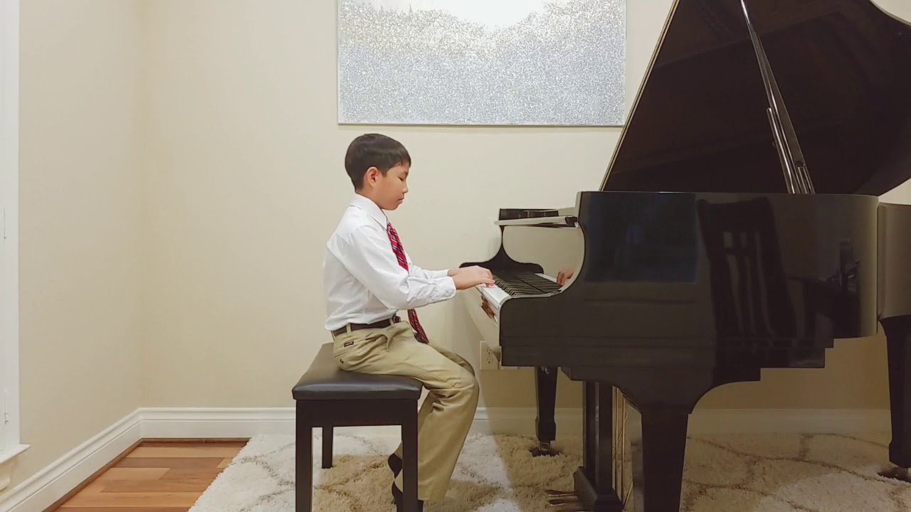 Nicholas Chang Online Recital 2020 Sonatina Op.36 No.2 3rd movement by ...