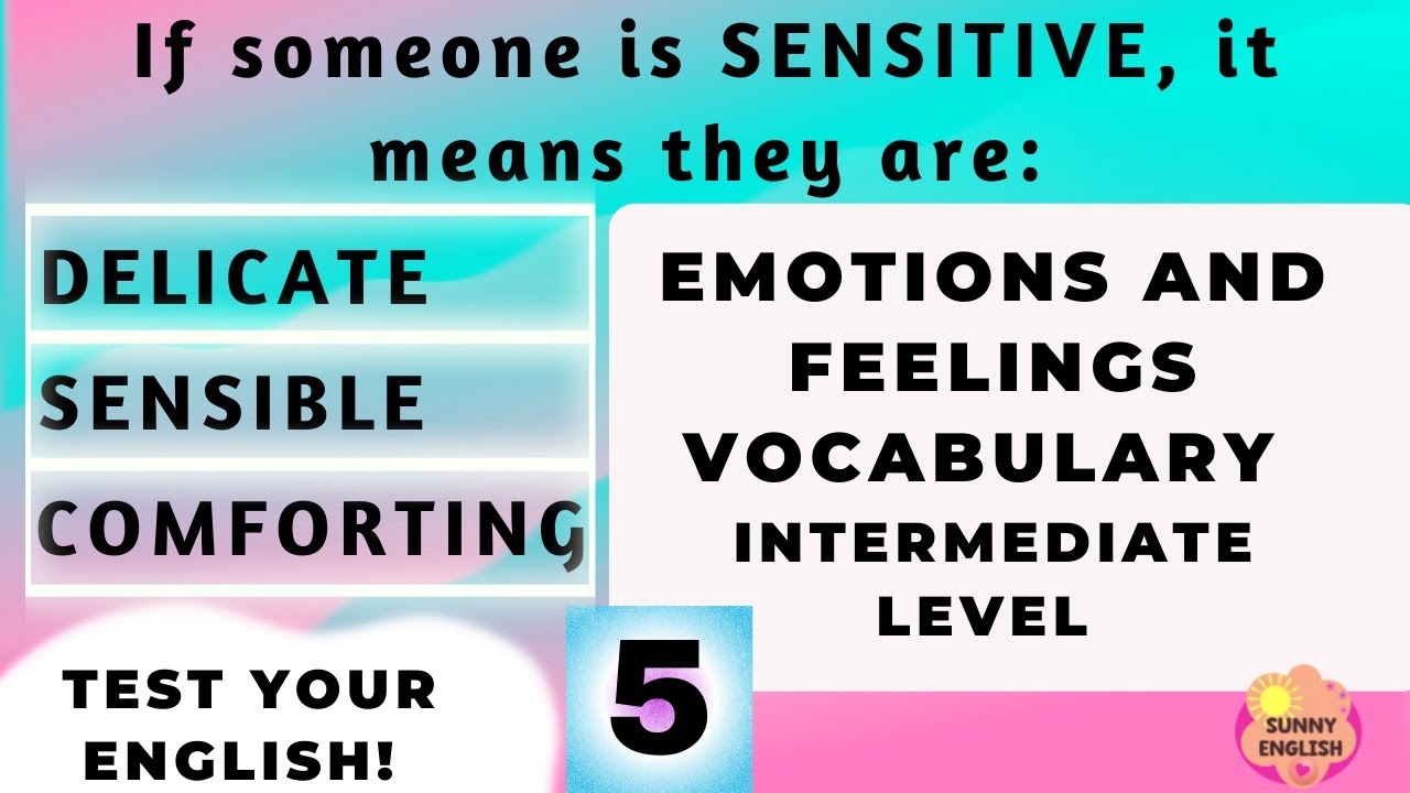 ENGLISH VOCABULARY QUIZ | EMOTIONS AND FEELINGS | INTERMEDIATE LEVEL ...