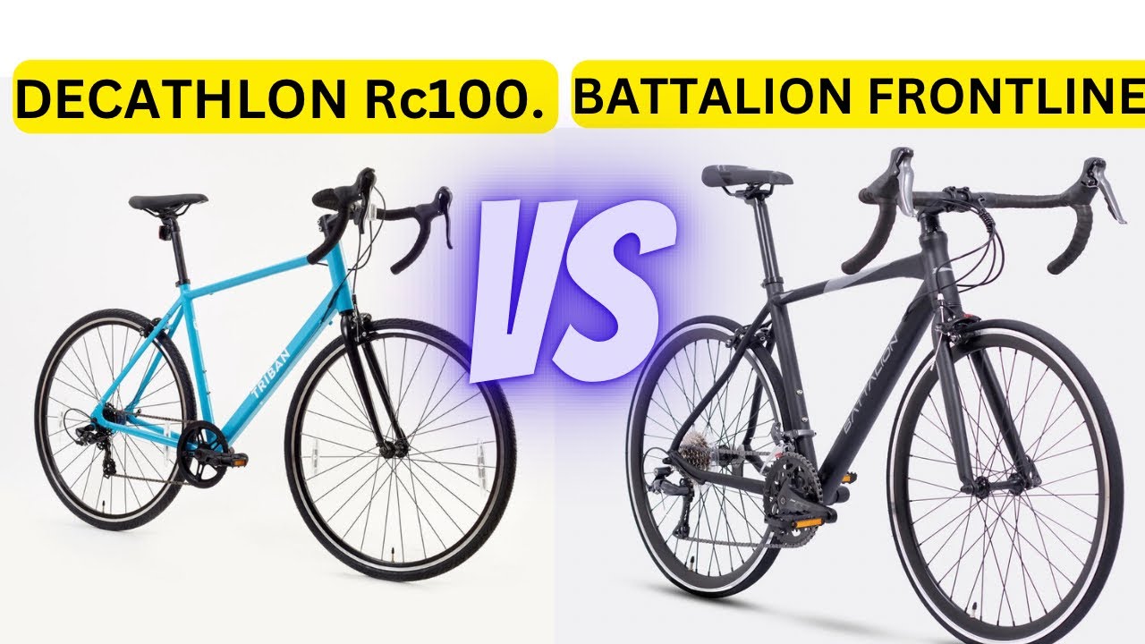Battalion frontline VS Decathlon RC100 comparison in Tamil #cyclesusa # ...