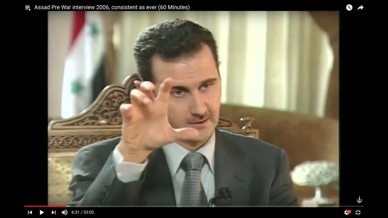 Face body reading: Bashar al-Assad - YouTube