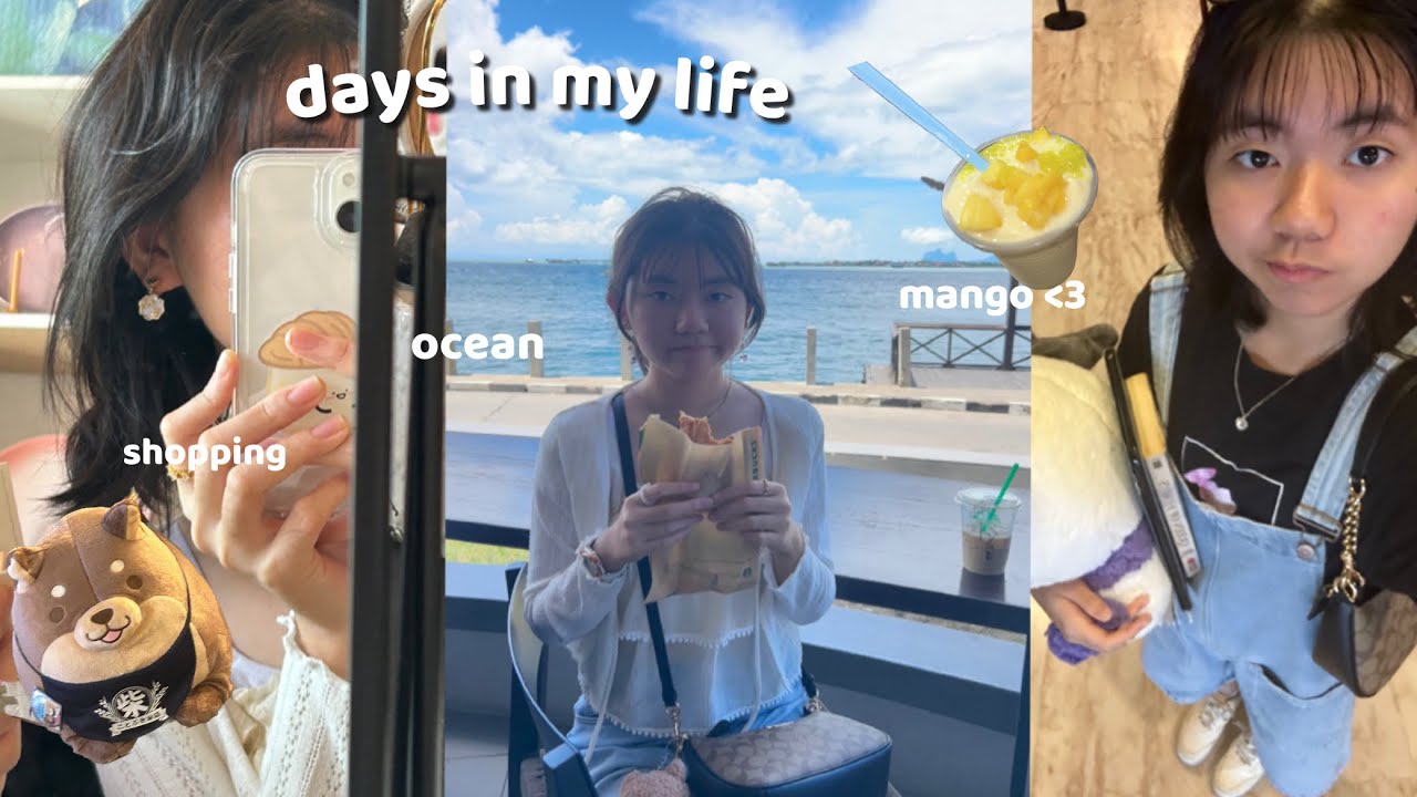 days in my life ˶ᵔ ᵕ ᵔ˶ roadtrip, semporna ocean, loads of food ...