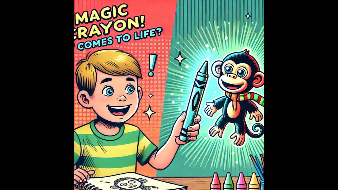 "The Magic Crayon – A Drawing That Comes to Life! 🎨 " - YouTube