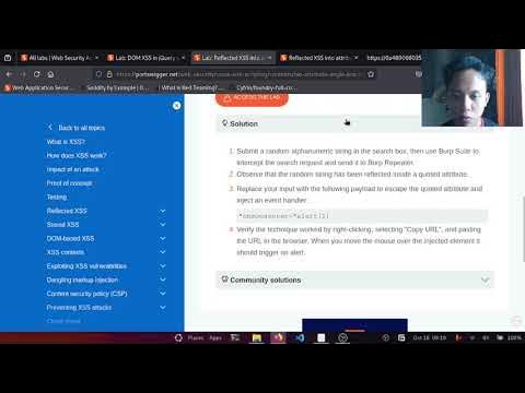 Lab: Reflected XSS into attribute with angle brackets HTML encoded ...