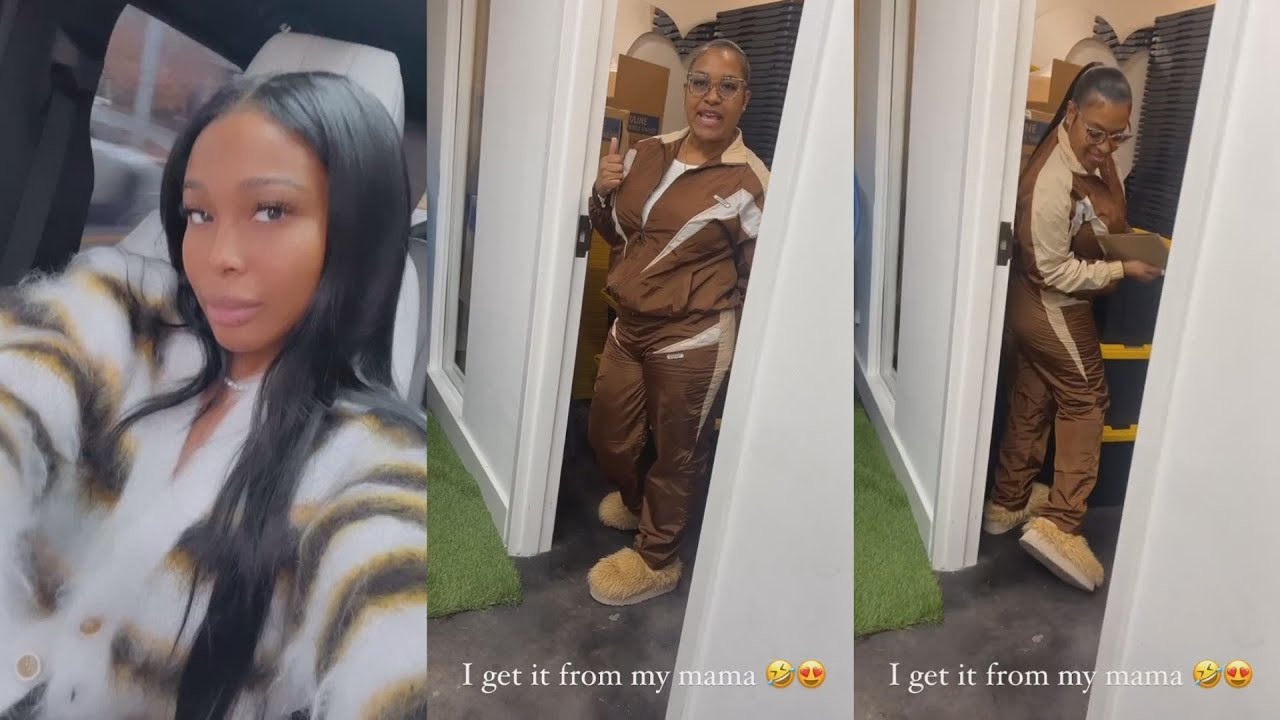 Jayda Cheaves Got Her Mom On Camera Saying She Look Cute - YouTube