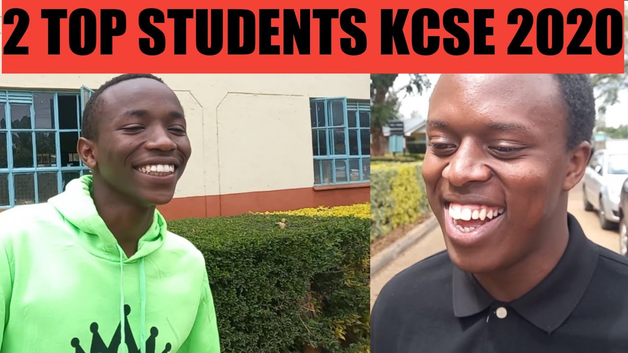 INTRODUCING 2 TOP STUDENTS KCSE 2020 //best in the country - YouTube