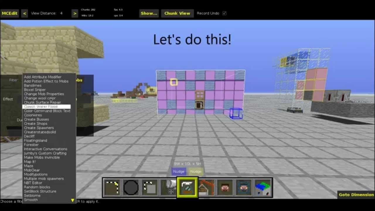 Change Wool Color MCEdit filter - YouTube
