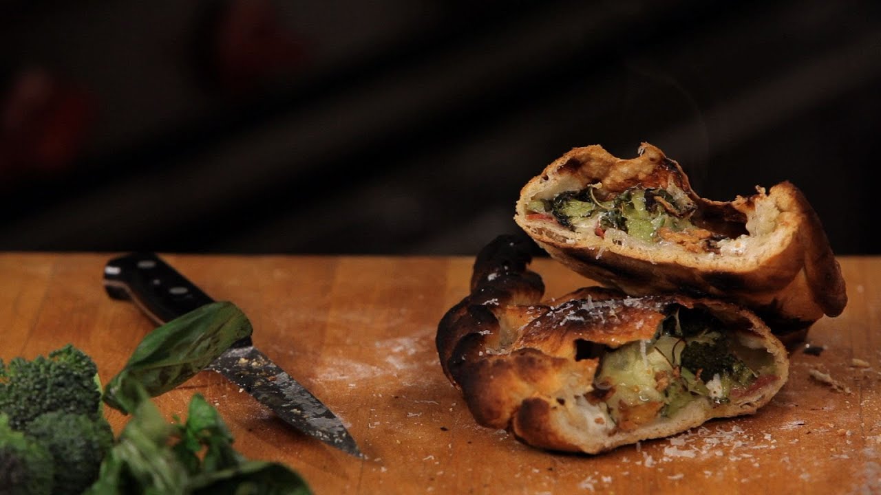 How to Make a Calzone | Homemade Pizza - YouTube
