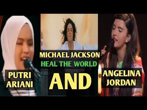 Putri Ariani and Angelina Jordan - Heal The World Michael Jackson (Cover) - 2 Musisi Great Female