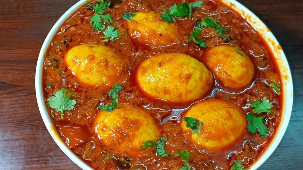Spicy Egg Masala| Egg Pulusu Recipe| Kodi Guddu Pulusu - YouTube