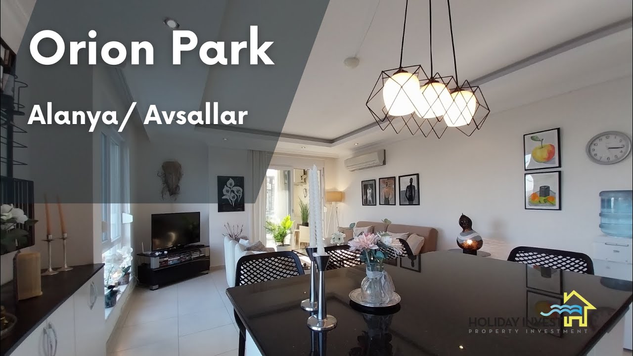 Beautifully furnished apartment in Avsallar Orion Park - YouTube