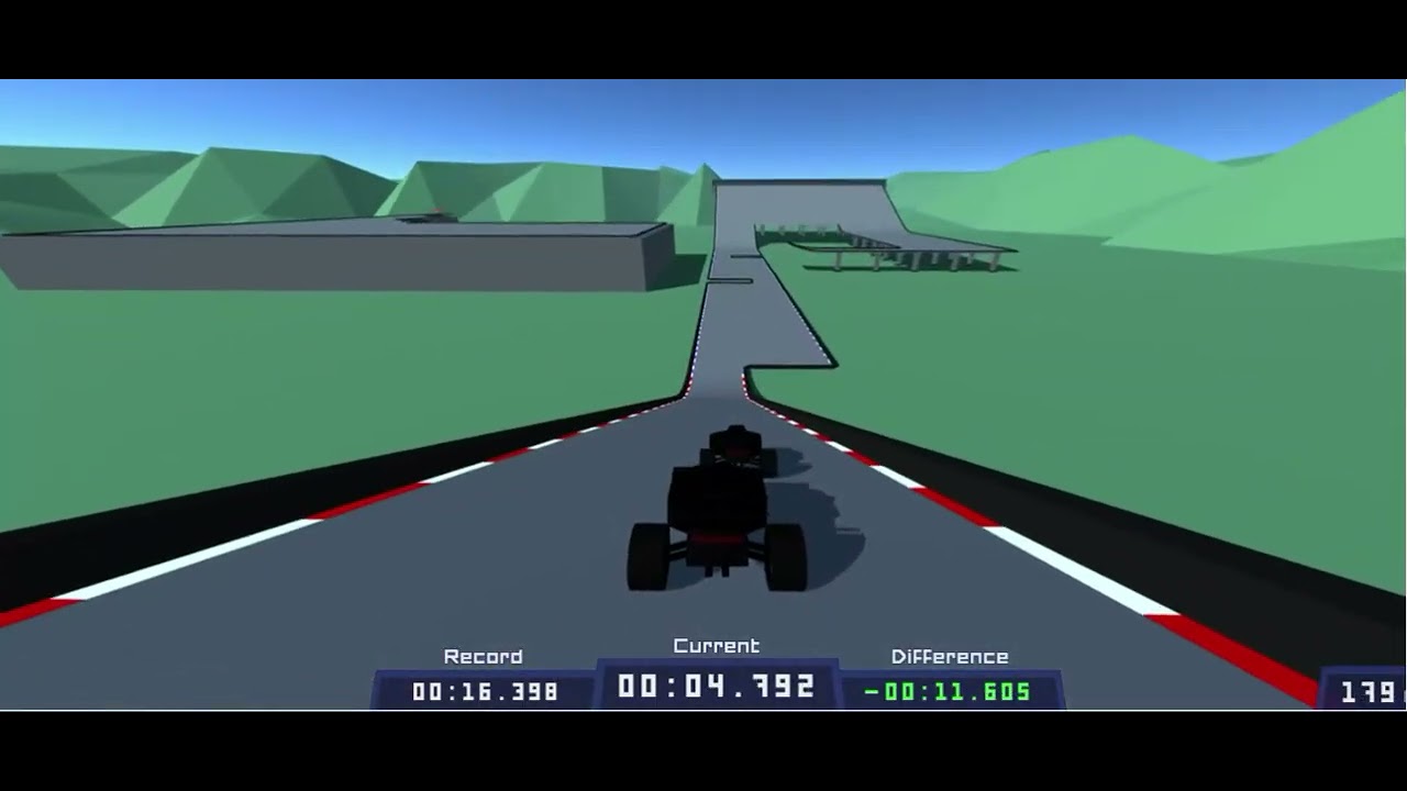 poly track 1 showing ghost world record 16.398 - YouTube