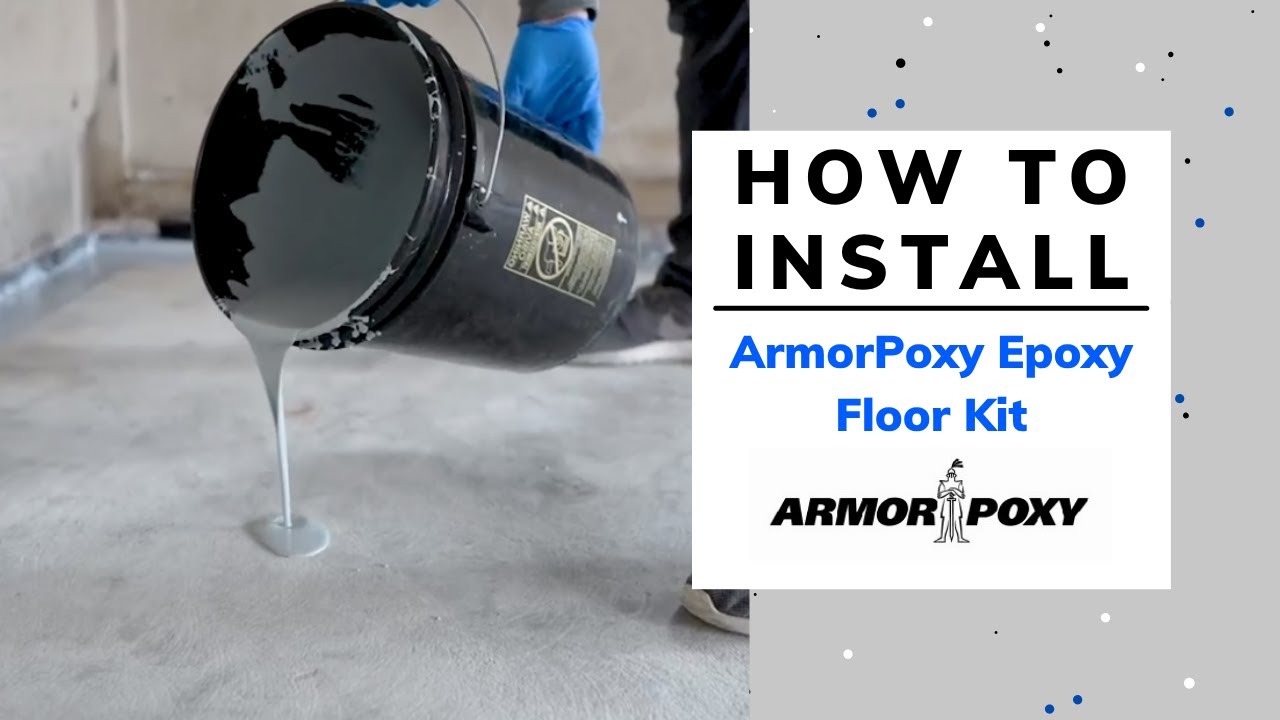 ArmorPoxy Epoxy Kit - Installation Guide - YouTube