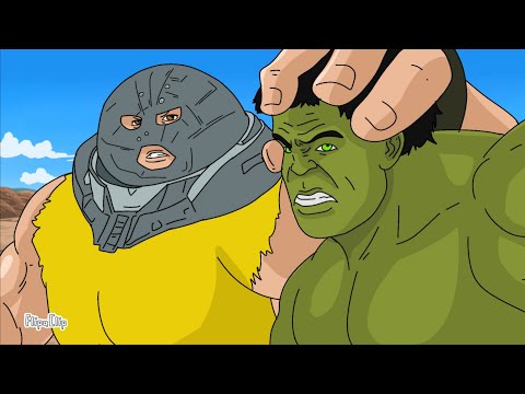Part 2 HULK vs Juggernaut ( Deadpool 2) Flipaclip animation
