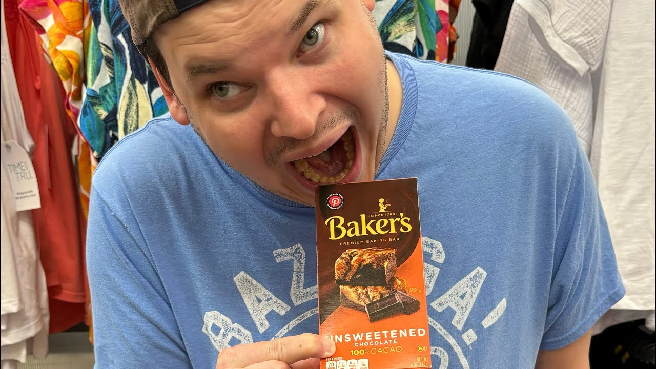 Baking chocolate taste test.!💩 - YouTube