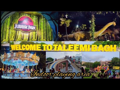 Taleemi bagh park karachi|Jurassic world|jurassic park|Karachi best ...