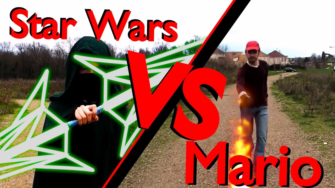 Star Wars VS Mario (by Créanimart) - YouTube