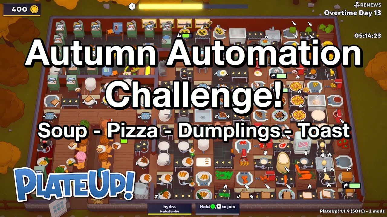 Solo Autumn Automation Challenge - Soup, Pizza, Dumplings, and Toast ...