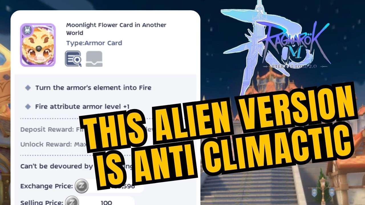 ALIEN MOONLIGHT FLOWER [Ragnarok M: Eternal Love / ROM / Ragnarok ...