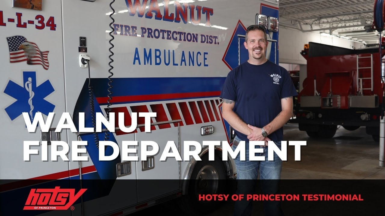 Hotsy of Princeton Testimonial: Walnut Fire Department - YouTube