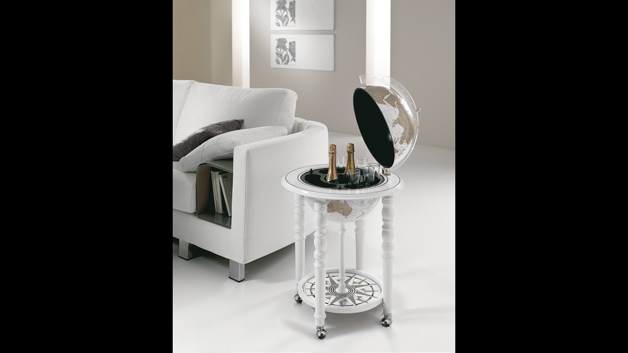 Modern Designer Globe Bars Made in Italy - YouTube