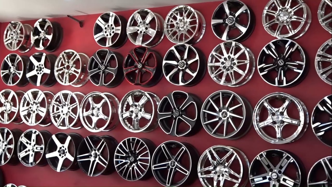 GOT NEW ALLOY WHEELS IN CAR - YouTube